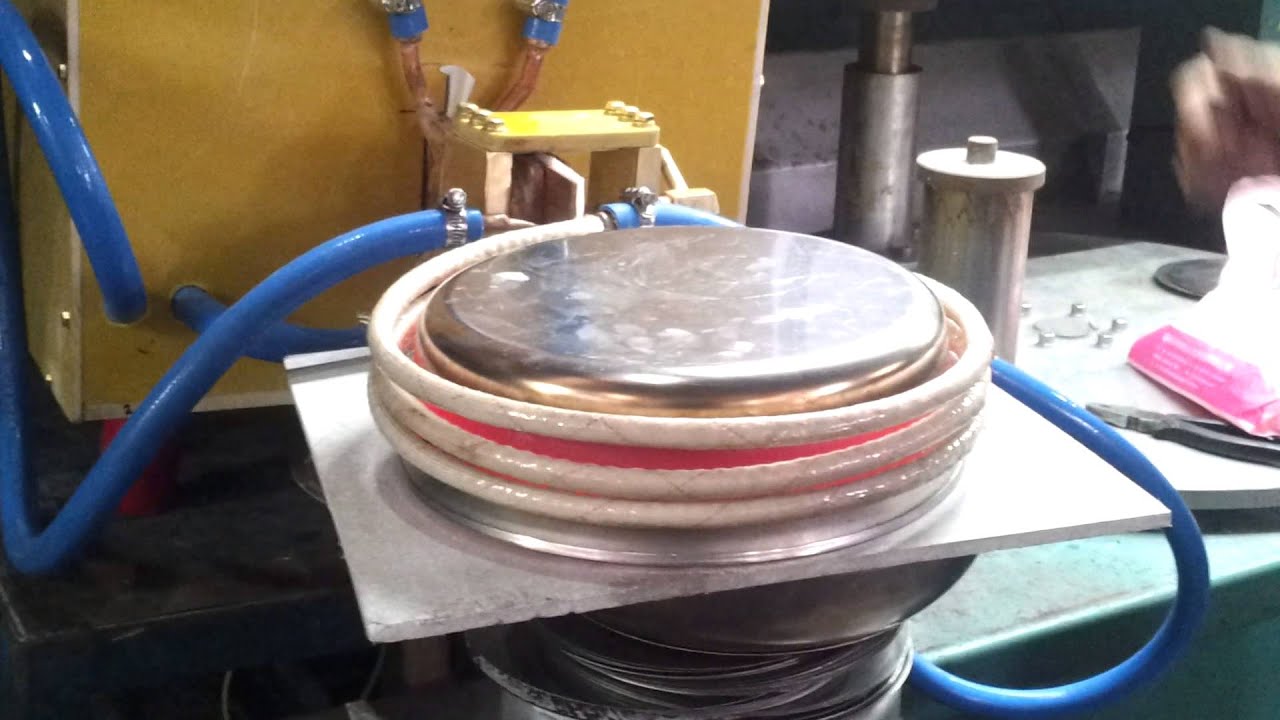 cookware encapsuled bottom induction brazing with annealing device ...