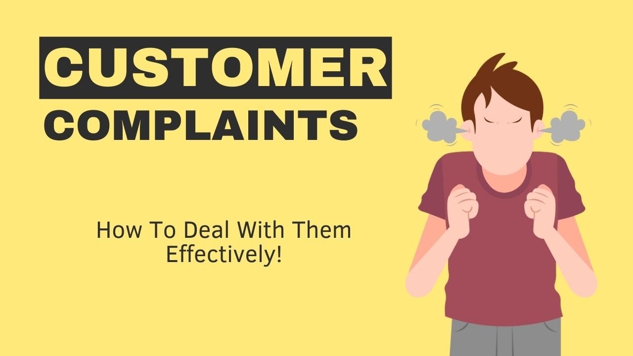 How to deal with a customer complaint over the phone and email - YouTube