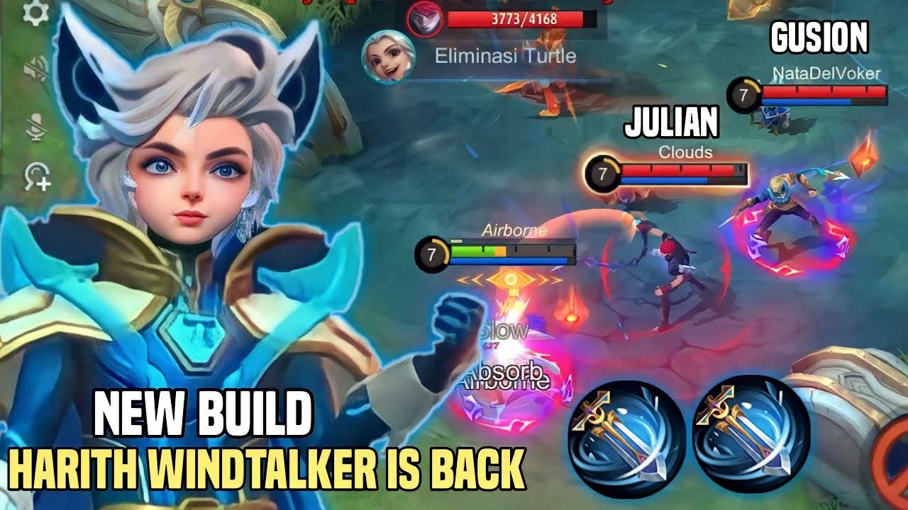 HARITH WINDTALKER IS BACK ! COUNTER GUSION REVAMP DAN JULIAN ! HARITH ...