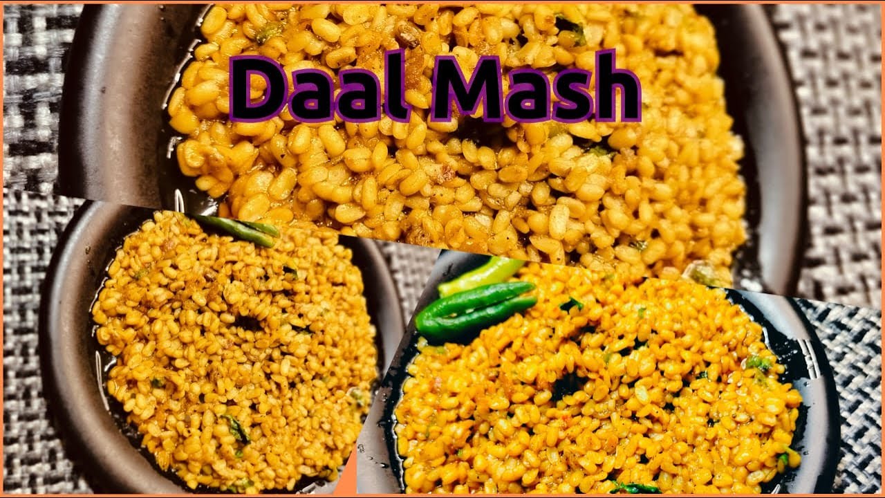 Dal Mash || Easy and Quick|| Dhaba style Mash Dal || Mash dal recipe by ...