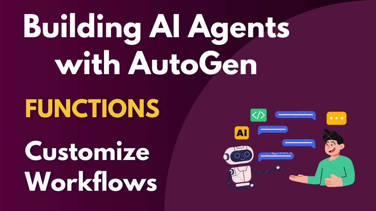Autogen Function Calling Register And Invoke Custom Functions In Ai Agents Youtube