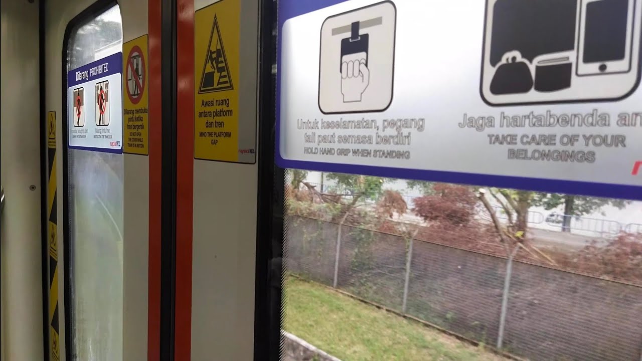 LRT Sri Petaling Line | CSR Zhuzhou Amy (AMY08) Ride | Cheras → Bandar ...