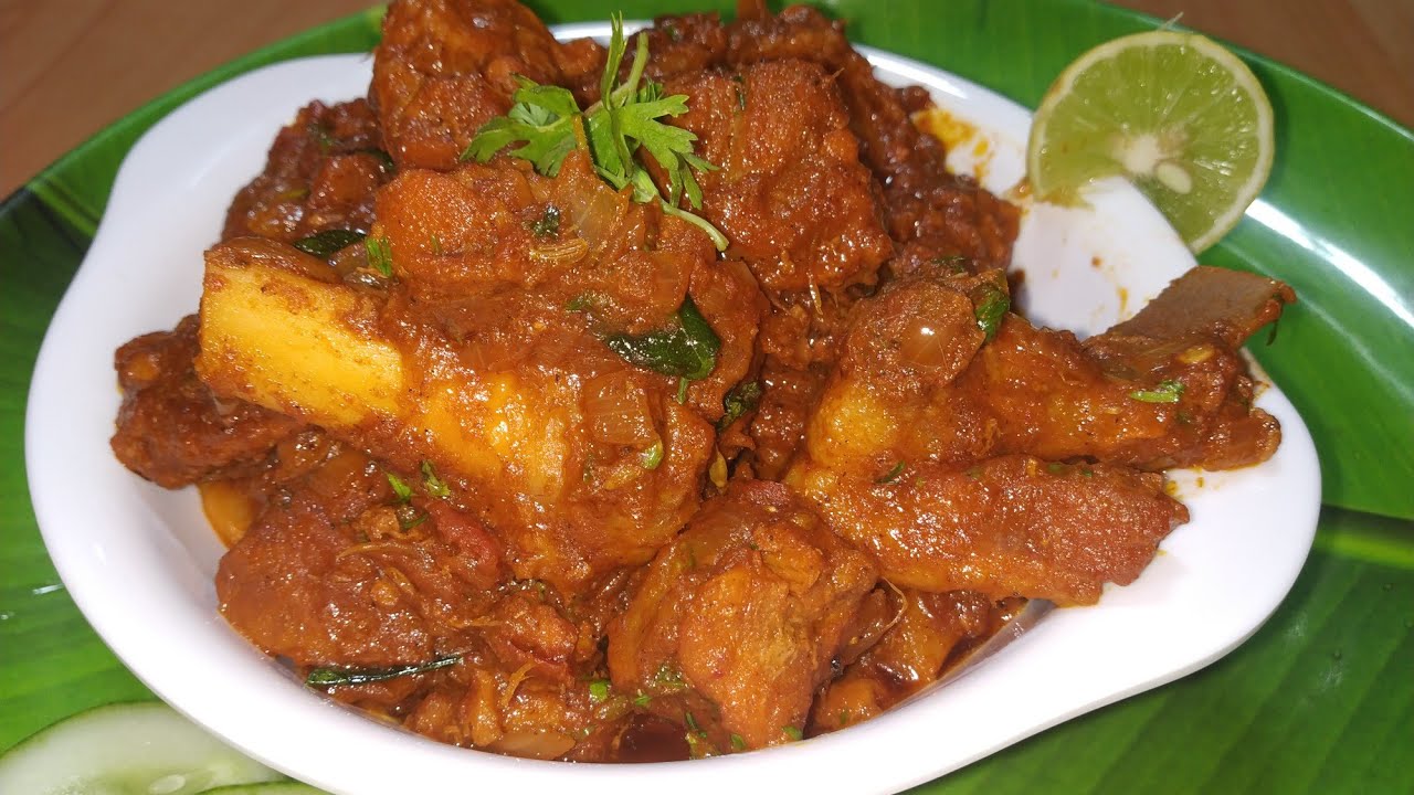 ಆಂಧ್ರ ಸ್ಟೈಲ್ ಮಟನ್ ಫ್ರೈ | Andhra Style Mutton Fry |mutton gravy recipe ...