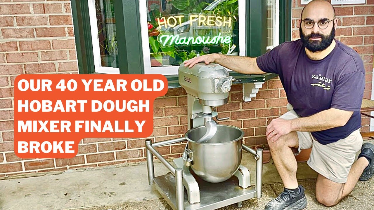 Our 40 Year Old Hobart Dough Mixer Finally Broke - YouTube