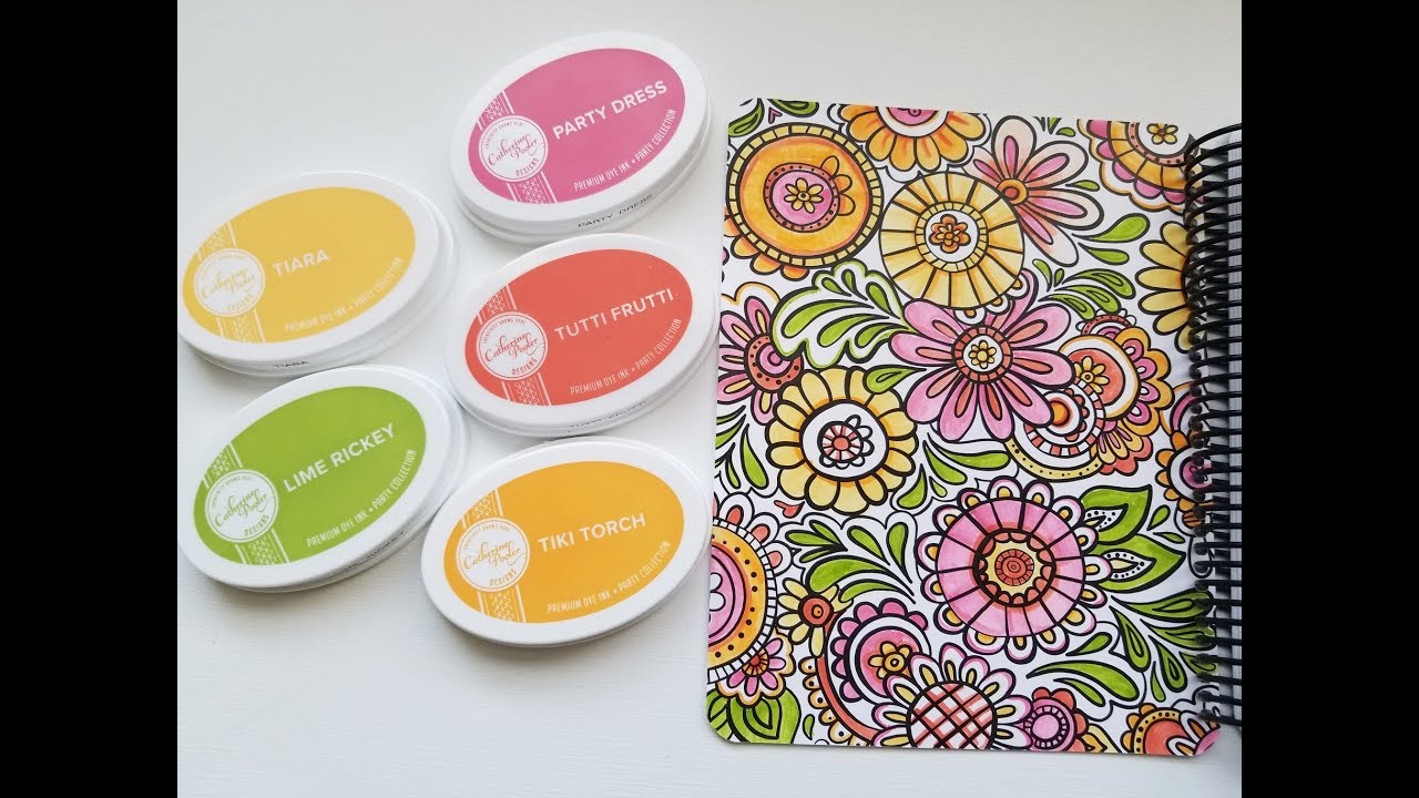 Coloring my Bullet Journal - YouTube