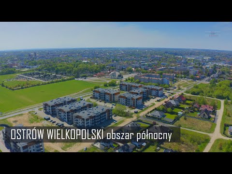 Przelot nad obszarem północnym. Ostrów Wielkopolski 06.05.2022 | 4k Dron