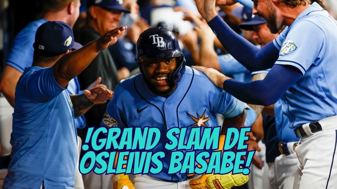 El novato OSLEIVIS BASABE conecta su primer JONRÓN en MLB - !! Un GRAND ...