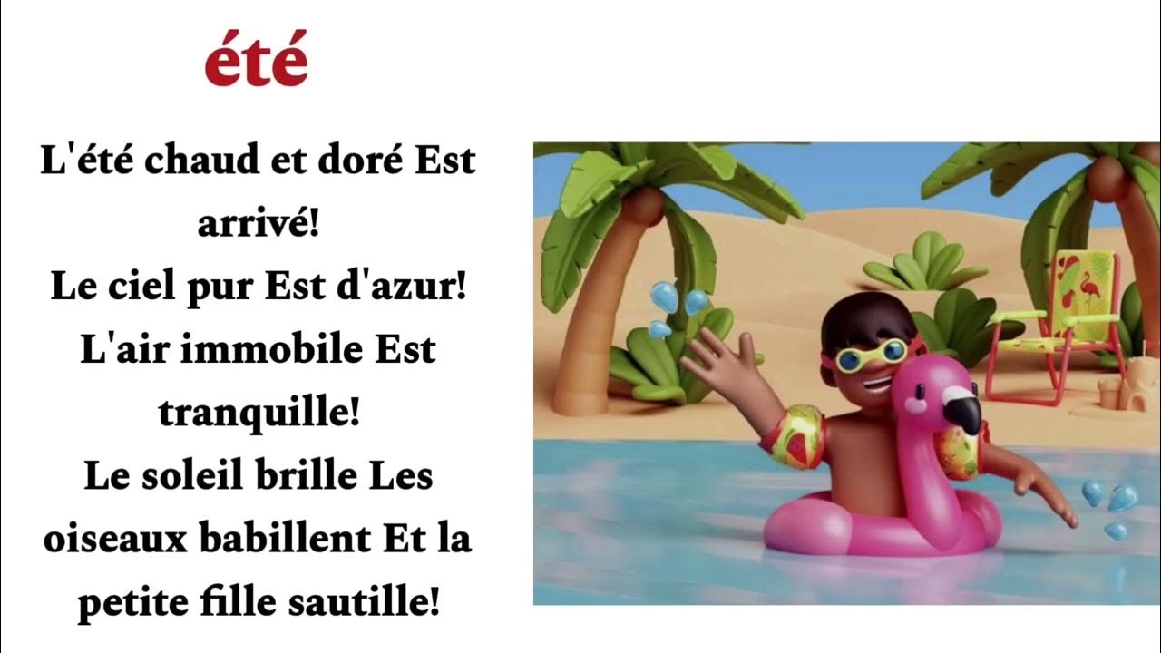 poésie été CP CE1 CE2 #poésie - YouTube