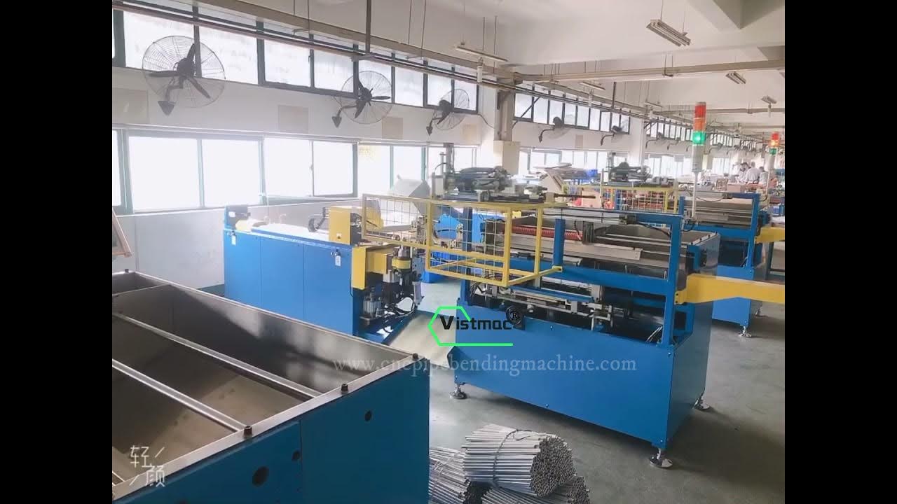Copper Auto Tube bending machine with loading&unloading device,Automatic Tube Loaders and ...