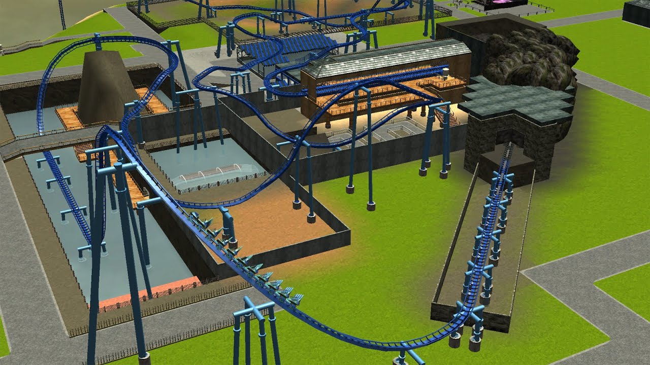 RCT3 SeaWorld San Diego Manta - YouTube