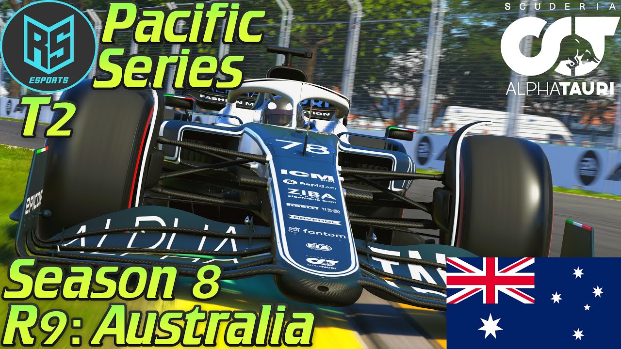F1 22 | RS Pacific Series T2 S8 | Round 9: Australia - YouTube