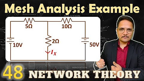 Mesh Analysis and Nodal Analysis in Network Theory - YouTube