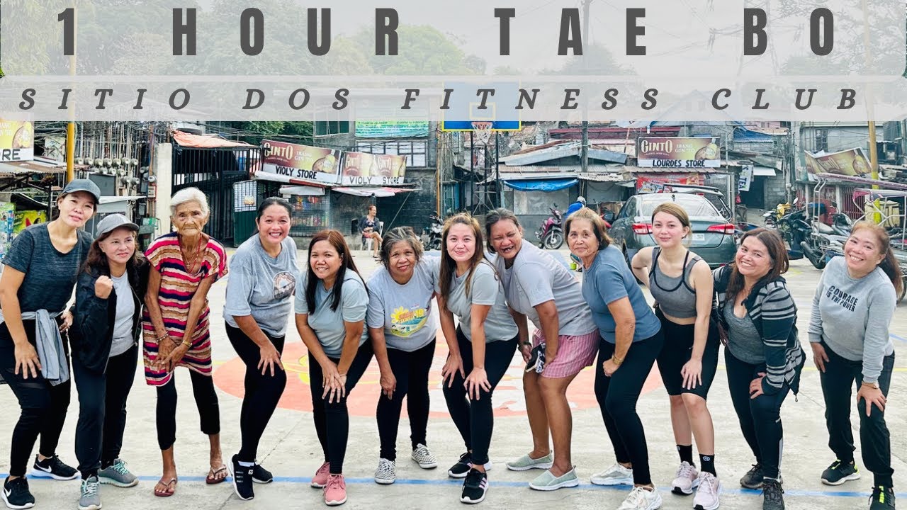 1 HOUR TAE BO EXERCISE | SITIO DOS FITNESS CLUB | SFC | WORK OUT ...