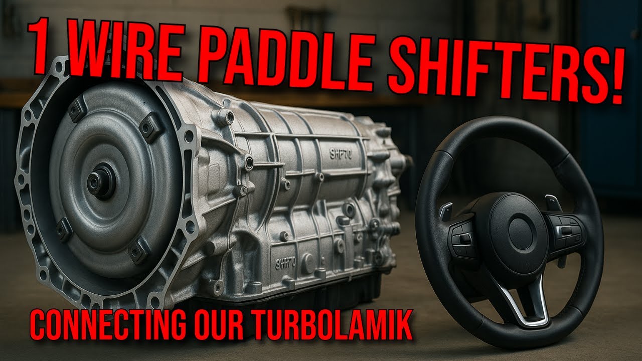 8HP70 Paddle Shifter Setup - YouTube