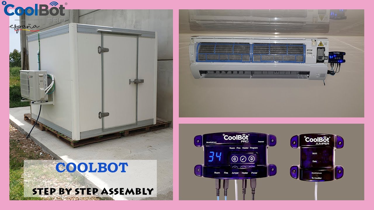 ️ COOLBOT ️ - Step by step assembly - DIY Walk-in-cooler - YouTube