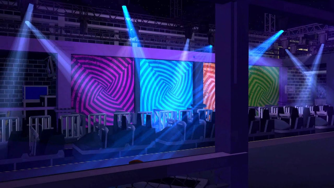 Wow! That's Loud - RCT3 Light Show Ride - YouTube