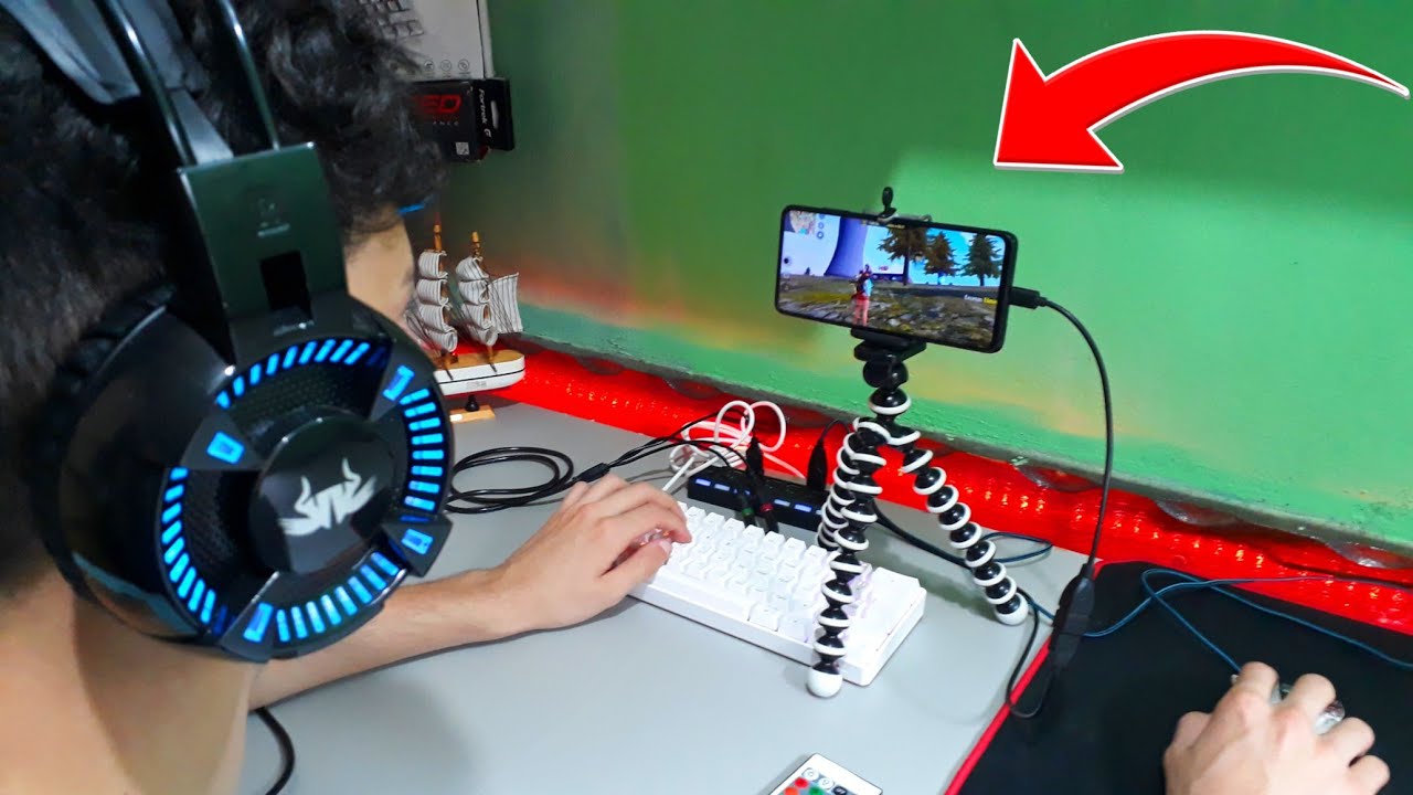 EVOLUÇÃO DO MEU SETUP MOBILADOR - TECLADO E MOUSE NO CELULAR - YouTube