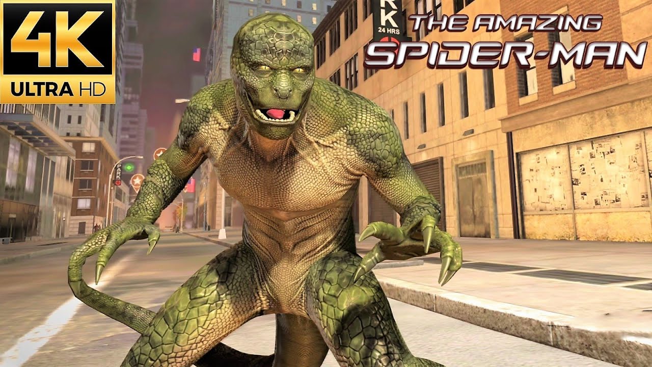 The Amazing Spider Man Game Lizard
