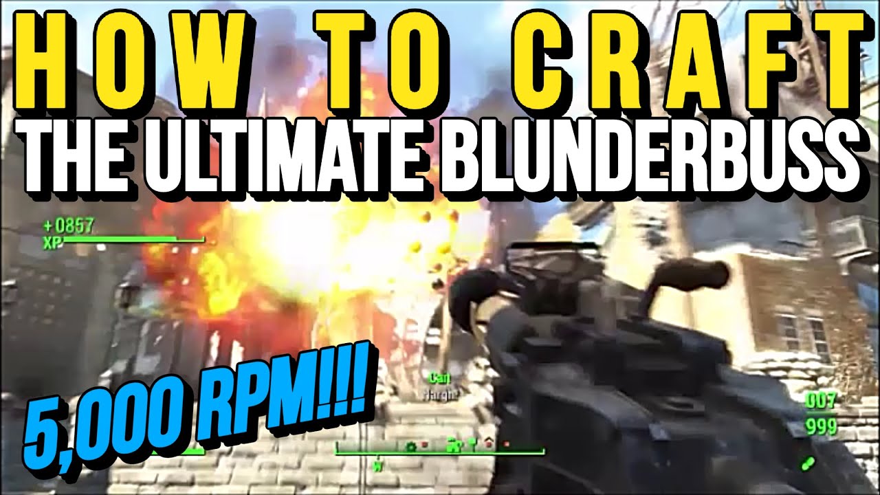 How to Craft the ULTIMATE GUN in FALLOUT 4!!! - YouTube