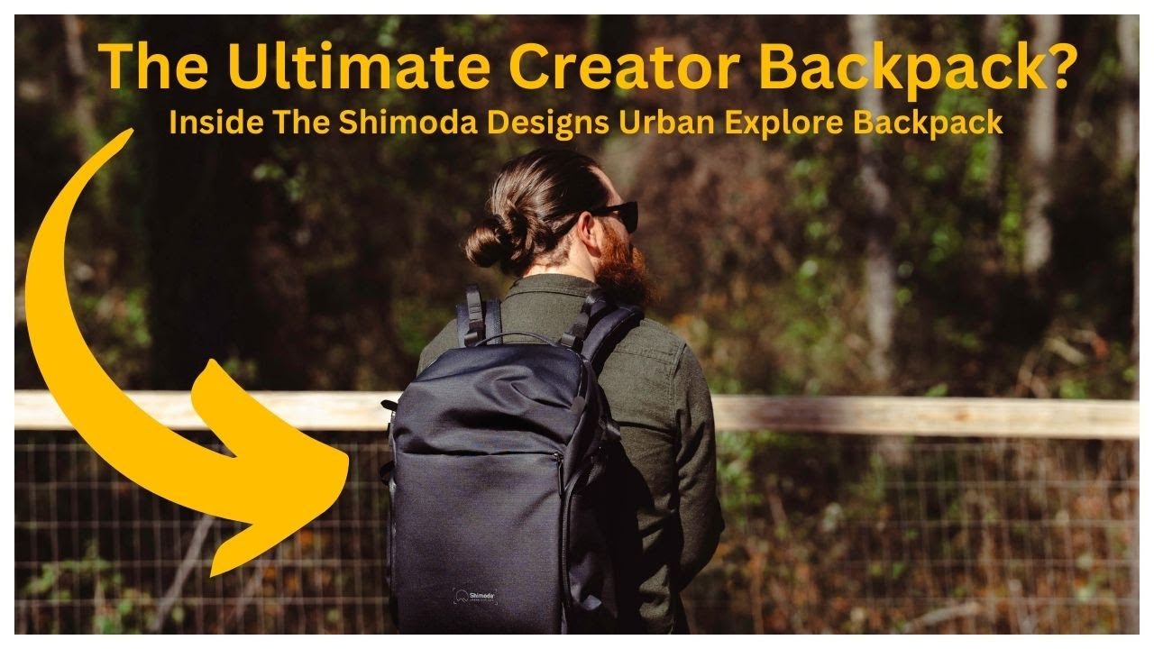 The Ultimate Creator Backpack || Shimoda Urban Explore Review - YouTube