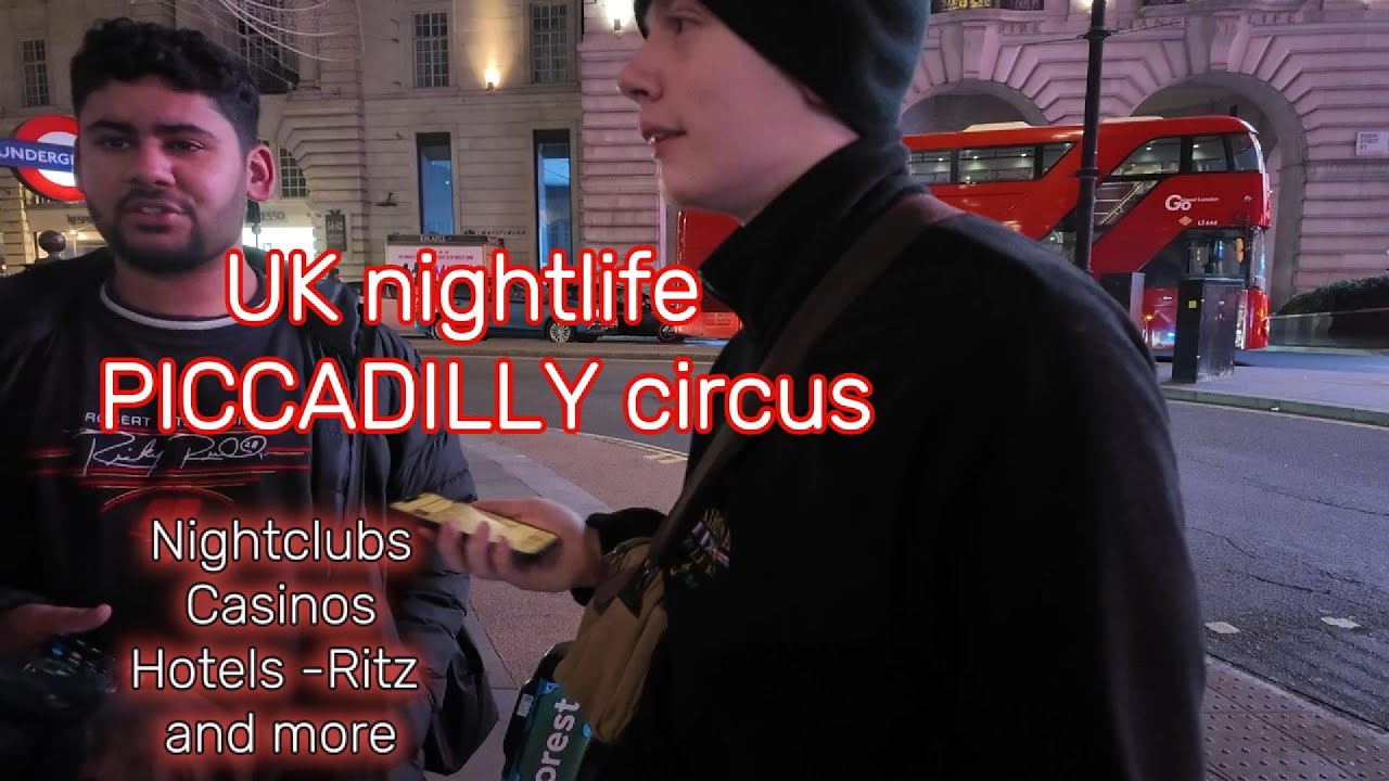 London Nightlife PICCADILLY circus || clubs || Top casinos Music ...