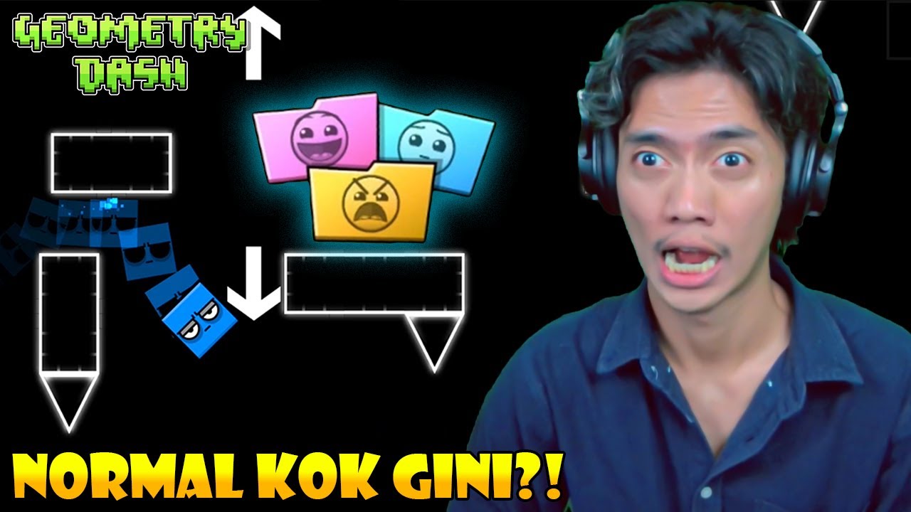 LEVEL NORMAL PALING PUSING! Geometry Dash - Indonesia (Map Packs) - YouTube