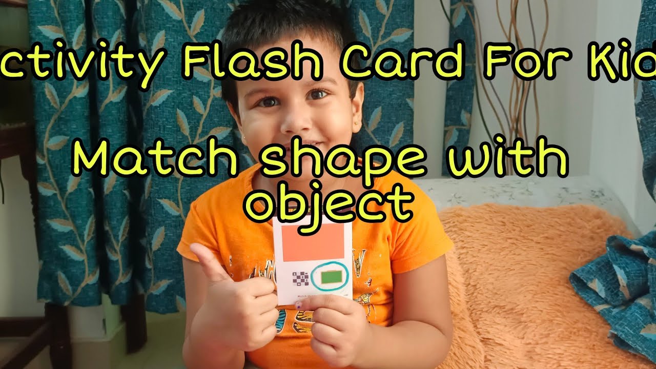 Activity Flash Card | Match Shape With Object - YouTube