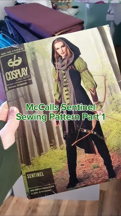 McCalls Sentinel Sewing Pattern Part 1 - YouTube