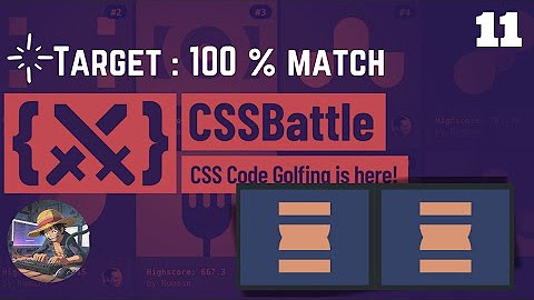 CSS Battles - YouTube