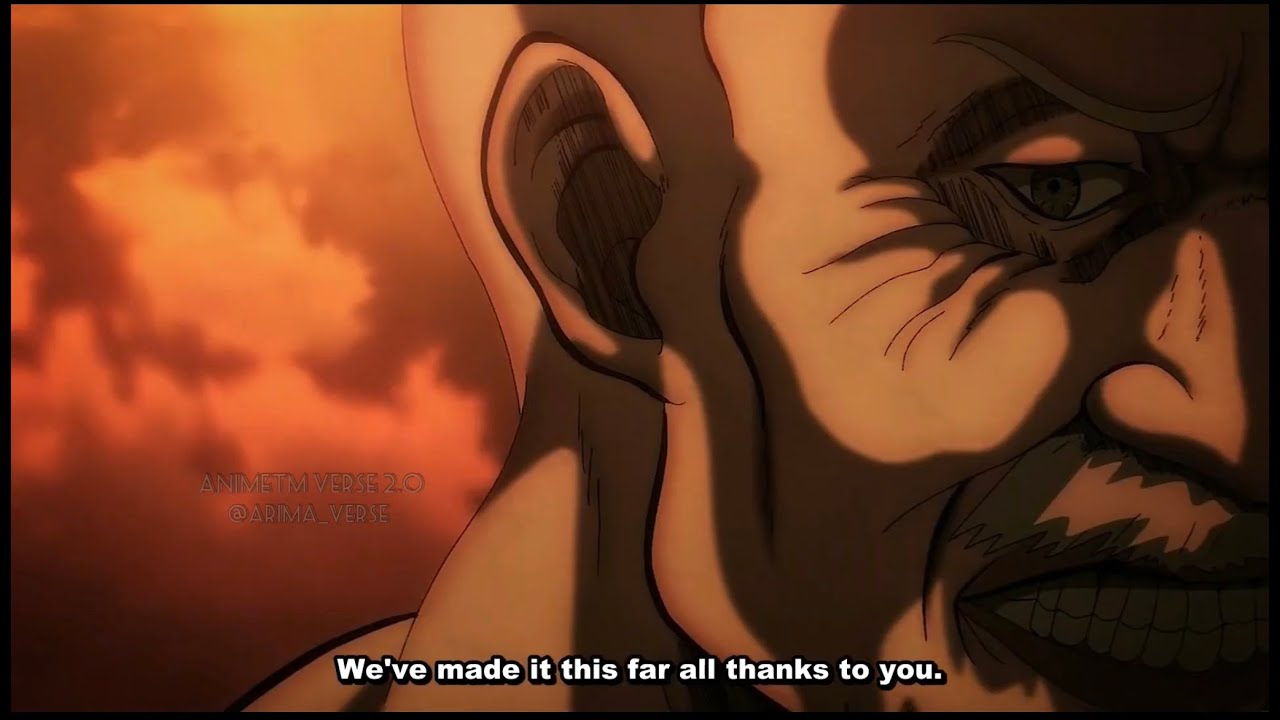 Commander Pixis Death Scene - Attack On Titan - YouTube