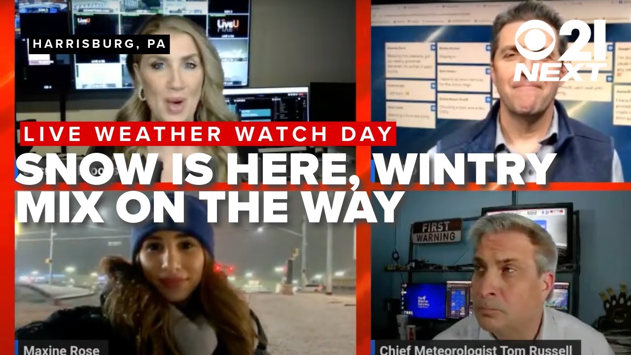 A wintry mix on the way for Weather Watch Day: 21 Next - YouTube