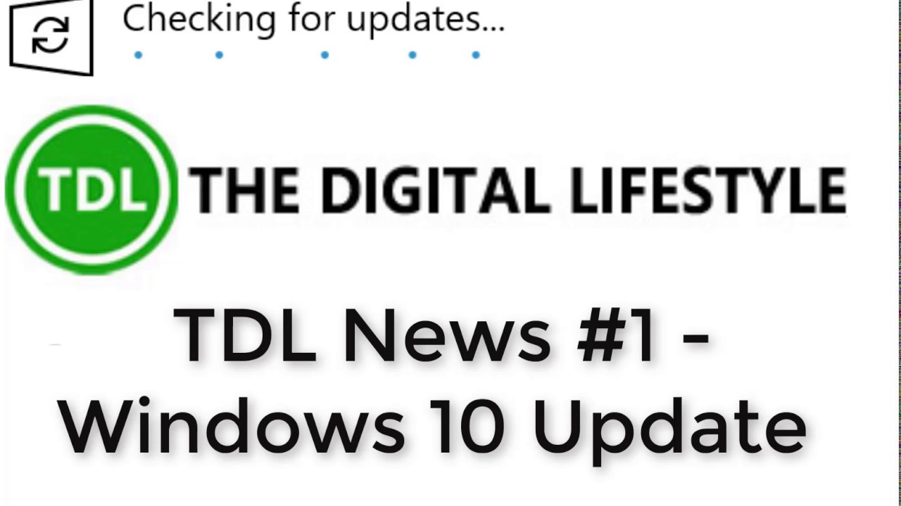 TDL News #1 – Windows 10 May 2019 Update, 20H1 and more - YouTube