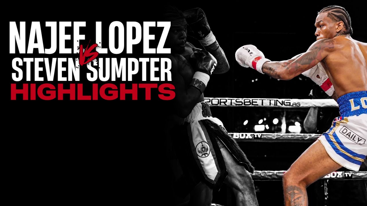 Najee Lopez vs Steven Sumter | HIGHLIGHTS - YouTube