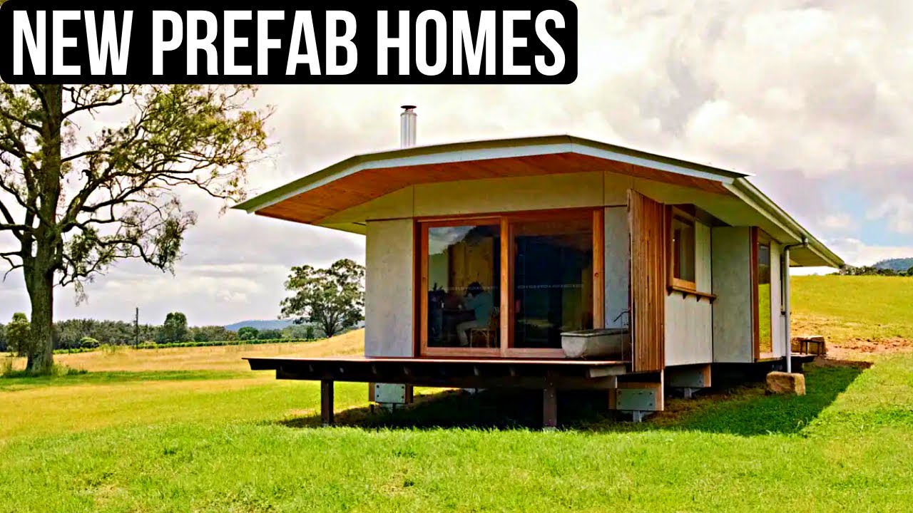 This Brand New PREFAB HOME Wants to be the Tesla of Housing - YouTube