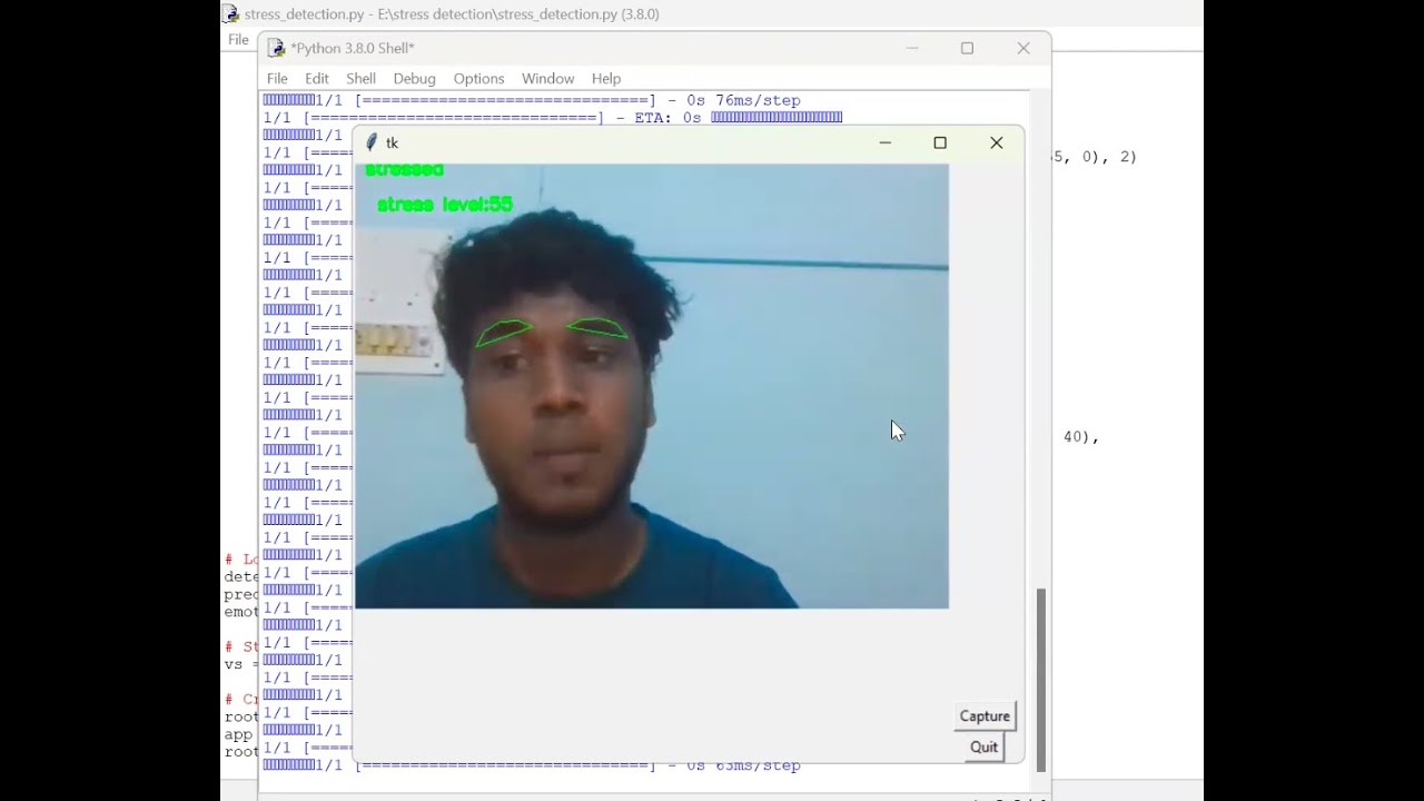 Deep learning approach for human stress detection using Haar cascade ...