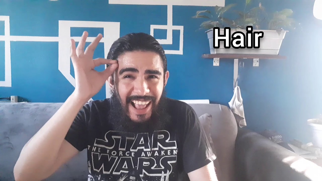 Hairstyles part 1 ASL (Sign language)- Deaf - YouTube