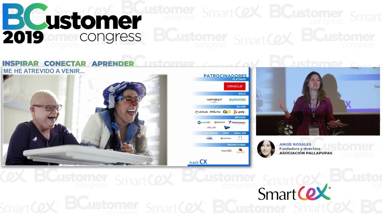 Angie Rosales (Pallapupas) Barcelona Customer Congress BCC19 - YouTube