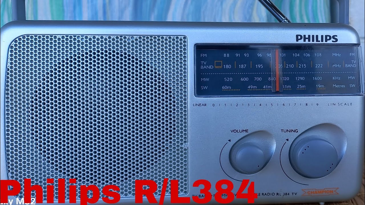 Philips Radio RL/384 Review - YouTube