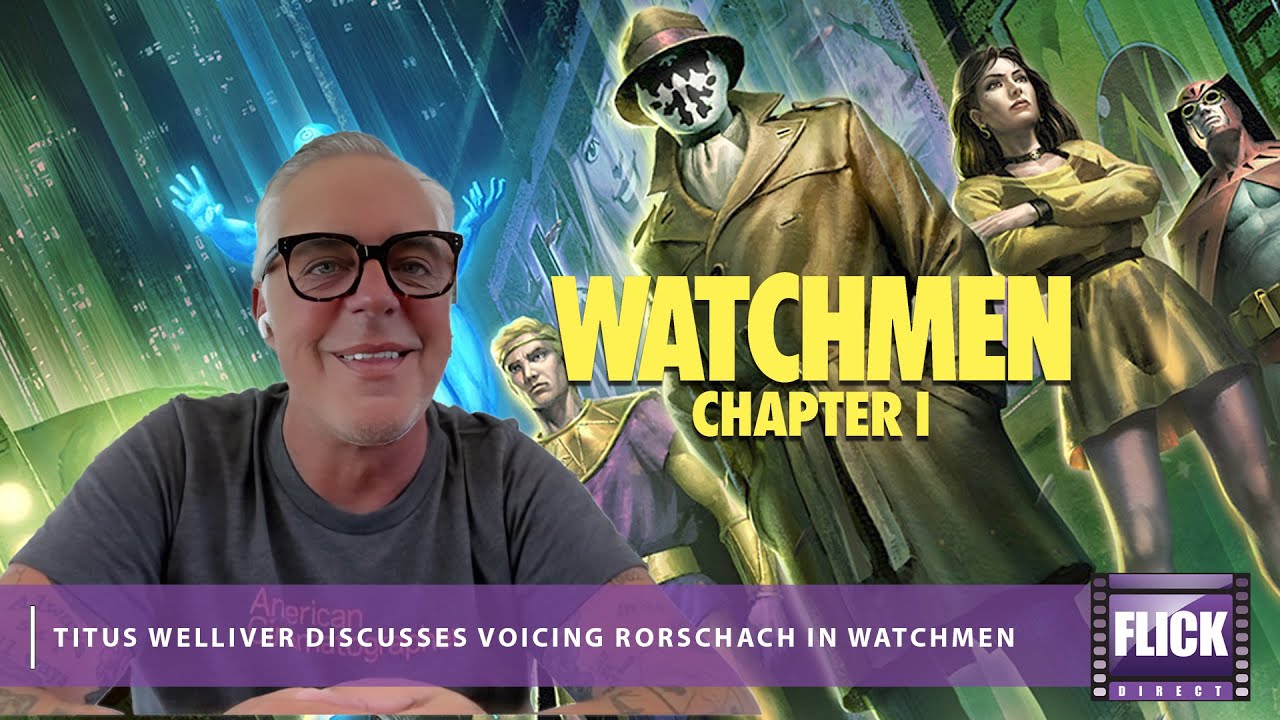 Titus Welliver Discusses Voicing Rorschach in Watchmen: Chapter 1 (2024) - YouTube