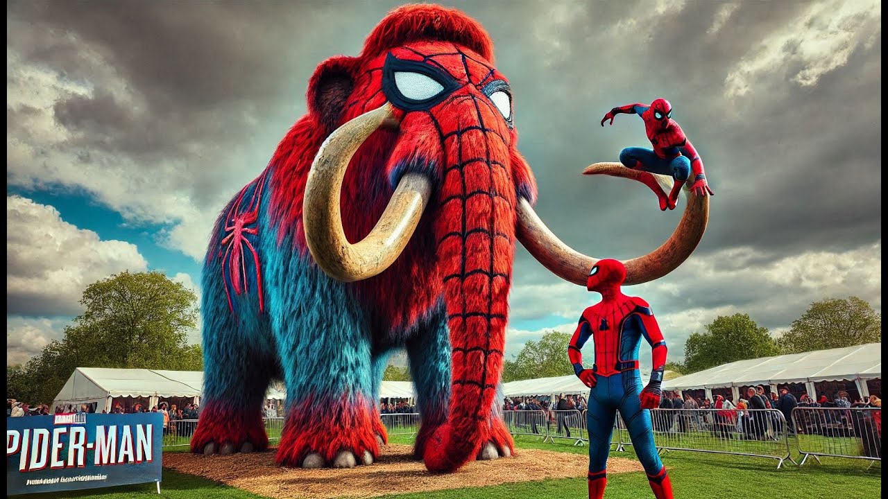 avengers and mammoth avengers #marvel #deadpool #avengers #spiderman # ...