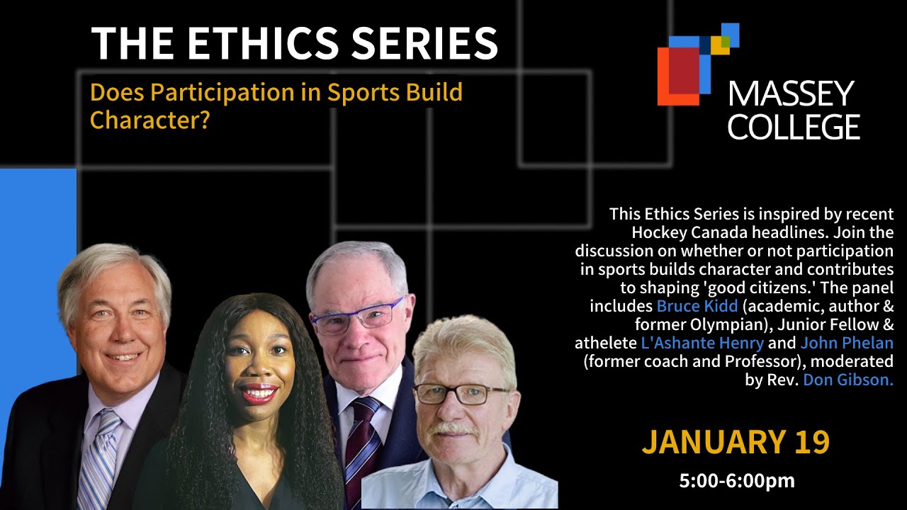 The Ethics Series: Does Participation in Sports Build Character? - YouTube