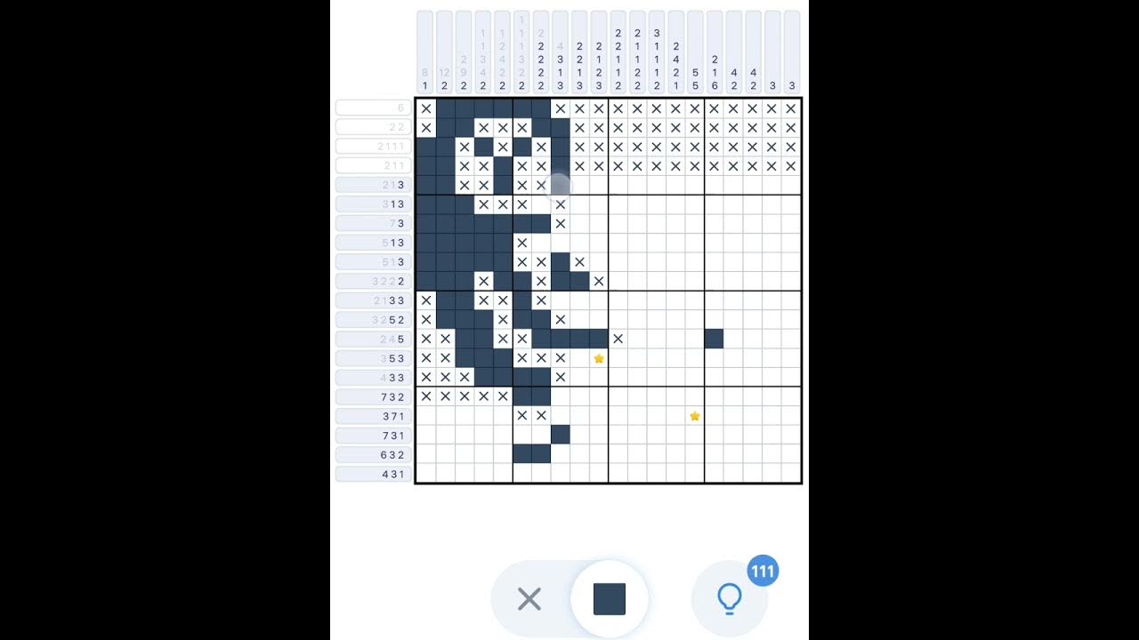 Nonogram expert level 20×20 - YouTube