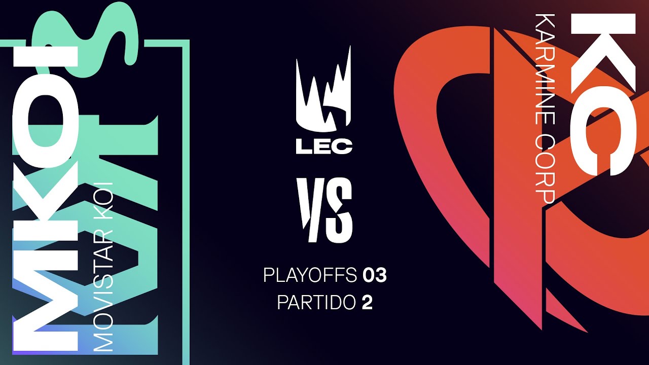 MKOI VS KC MAPA 2 - PLAYOFFS 3 - LEC - INVIERNO 2025 - LEAGUE OF ...