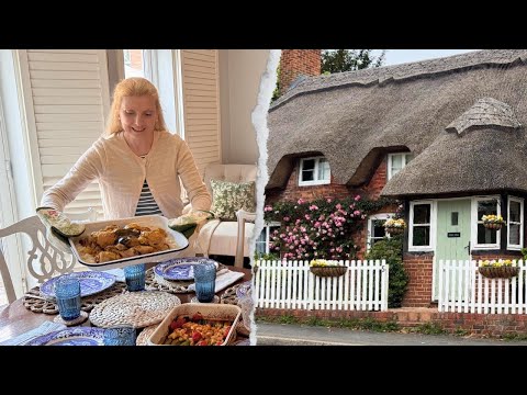Slow Living in My Small English Garden 🌿 Roses, Baking & Grandma’s Recipe