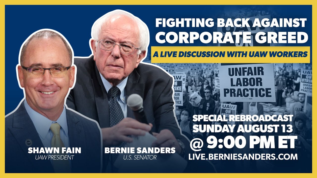 FIGHTING BACK AGAINST CORPORATE GREED (REBROADCAST AT 9PM ET) - YouTube