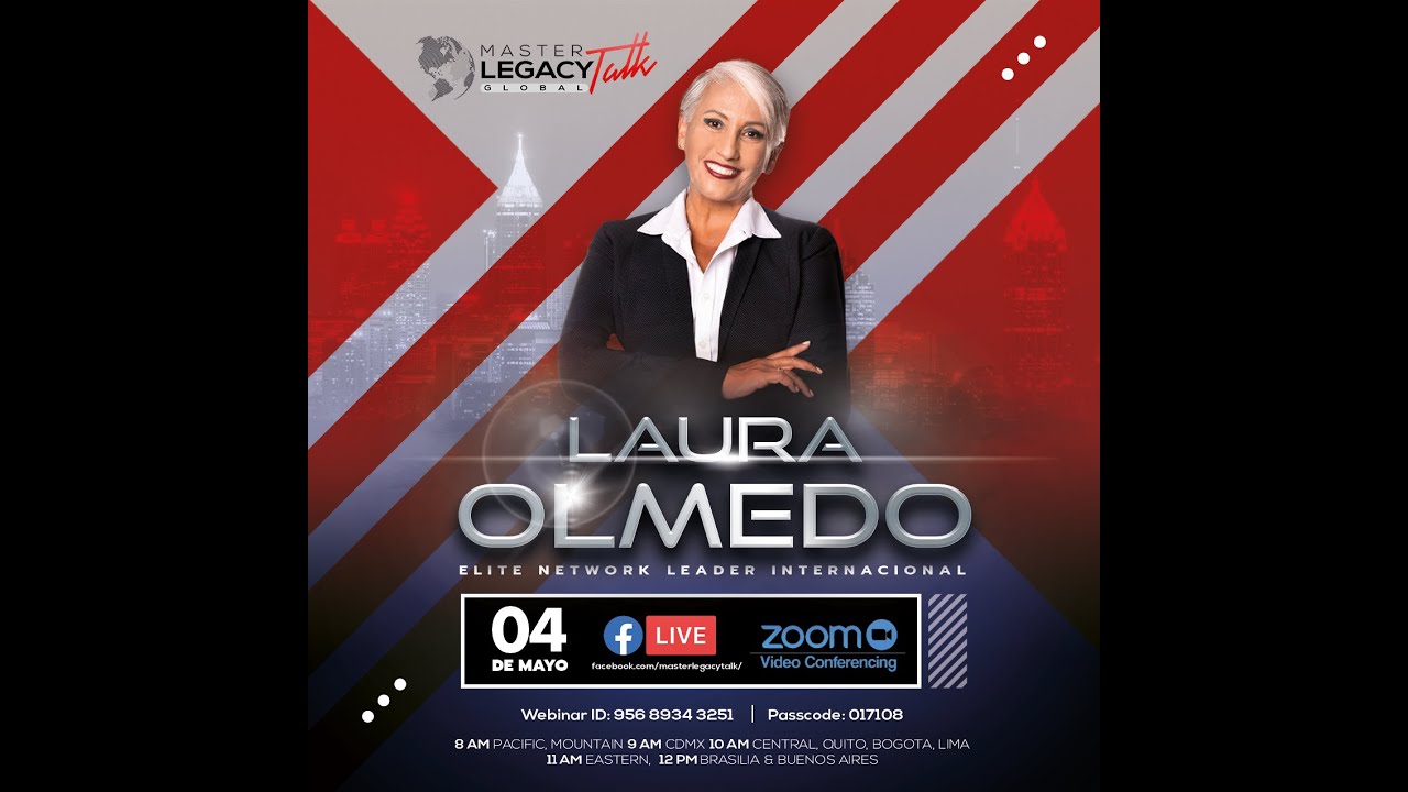 Master Legacy Talk Global con Laura Olmedo - YouTube