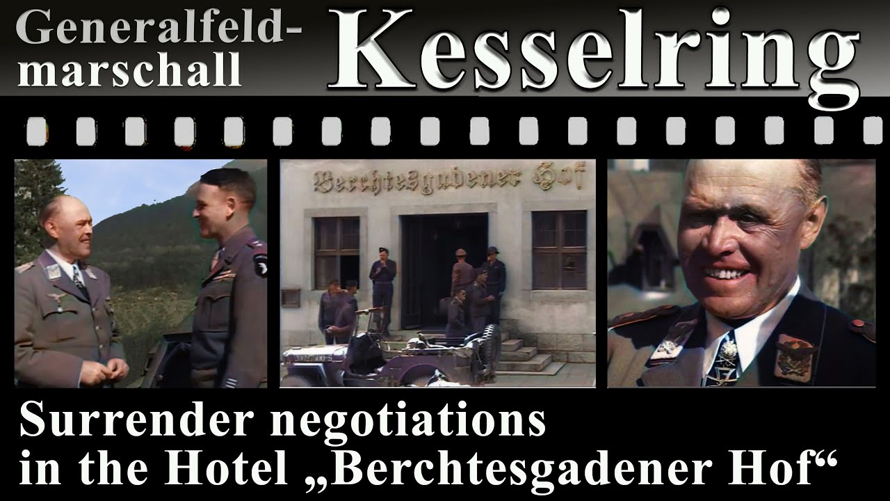 (AI-COLORIZED/RESTORED) The surrender negotiations of ...