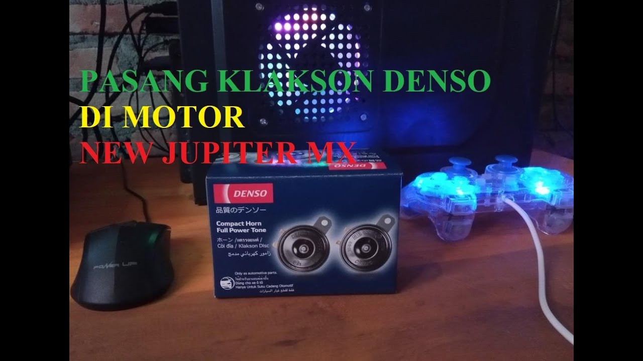 Pasang Klakson Denso Di Motor - YouTube