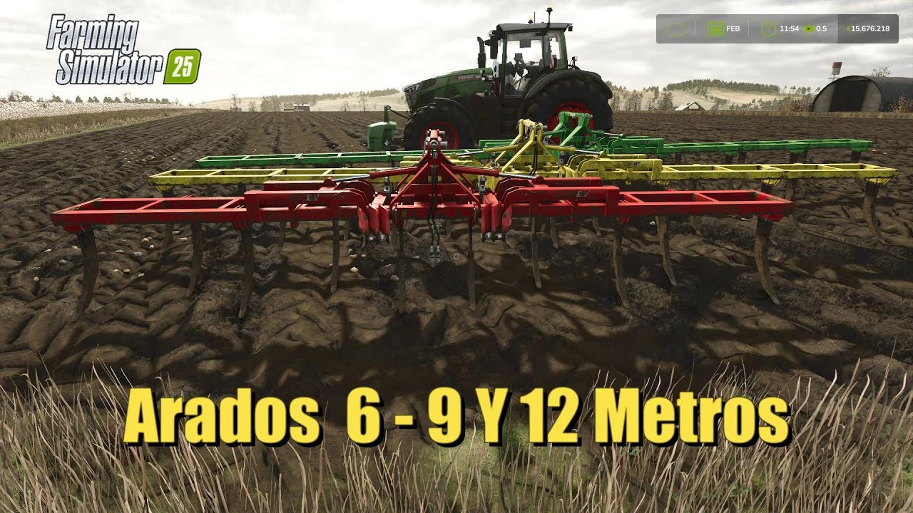 LIZARD Subsoiler MT - Arados de 6,9 y 12 metros - FS25 - YouTube