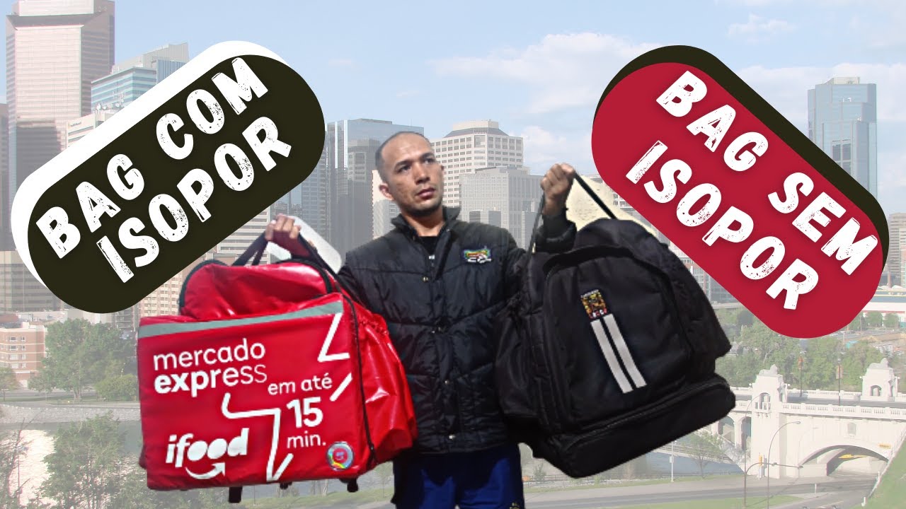 Qual a melhor Bag para fazer entregas - YouTube